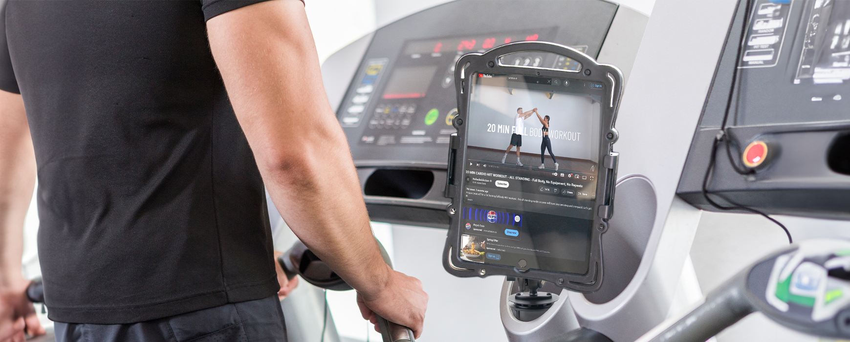 Maximize Your Workout with a Gym iPad Holder – Mighty Mount