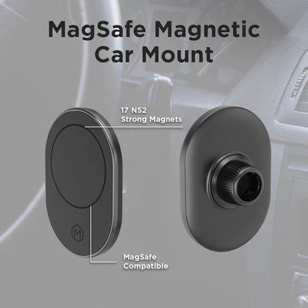 MagSafe Magnetic Mount with Drill Base AMPS Mounting Plate &nd...