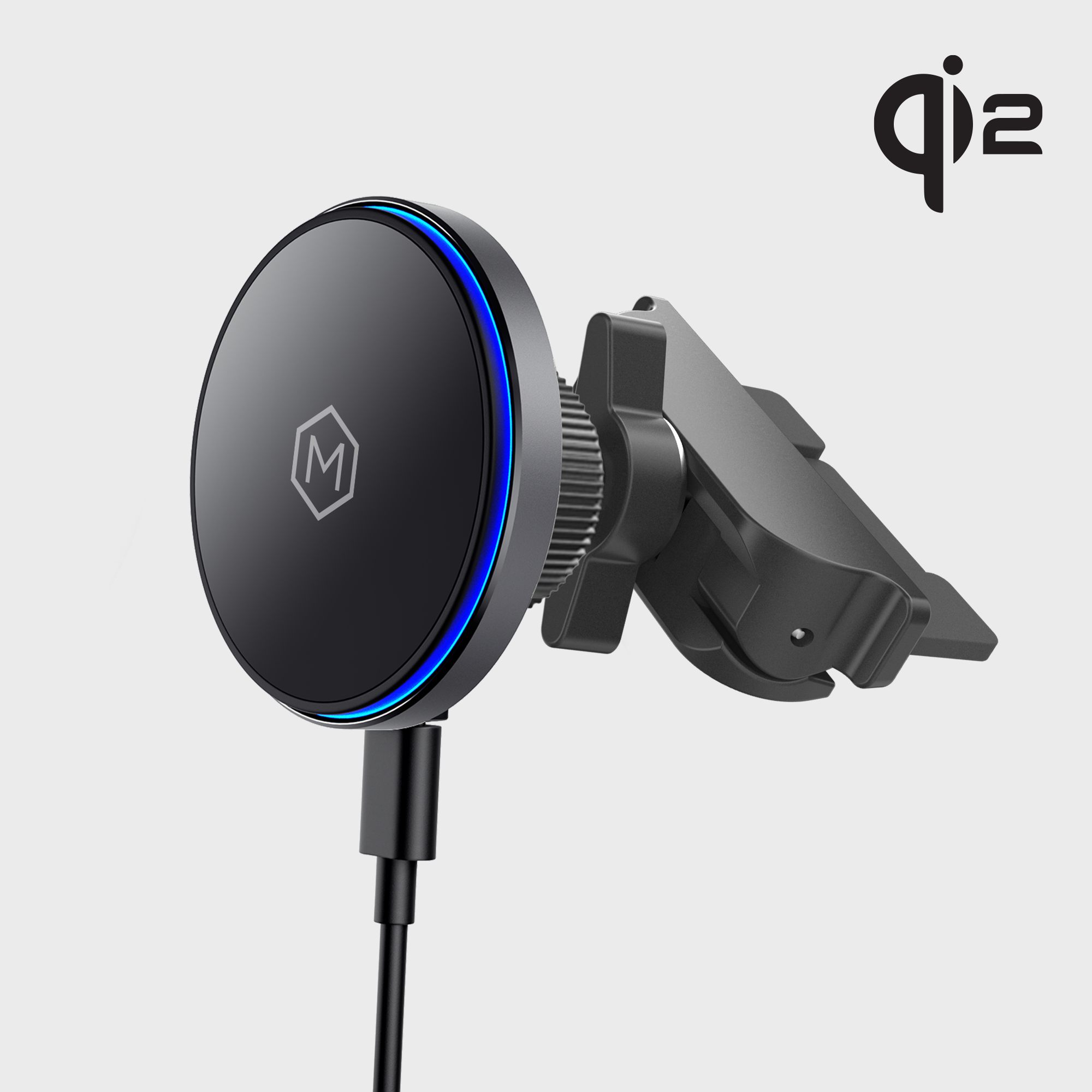 Mag Switch Qi2 Wireless Charger & CD Slot Mount – Mighty Mount