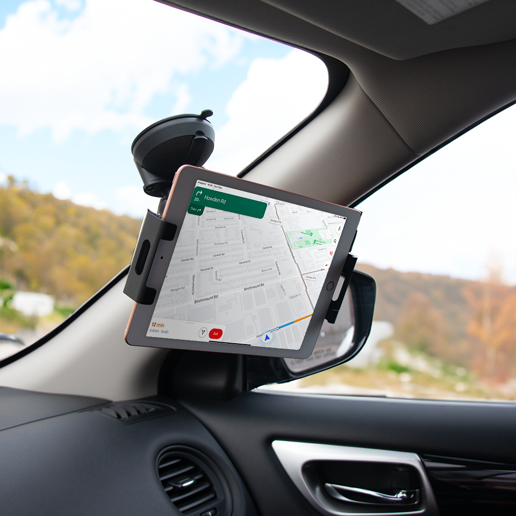 Quick Lock Single Suction Cup iPad Holder | Mighty Mount