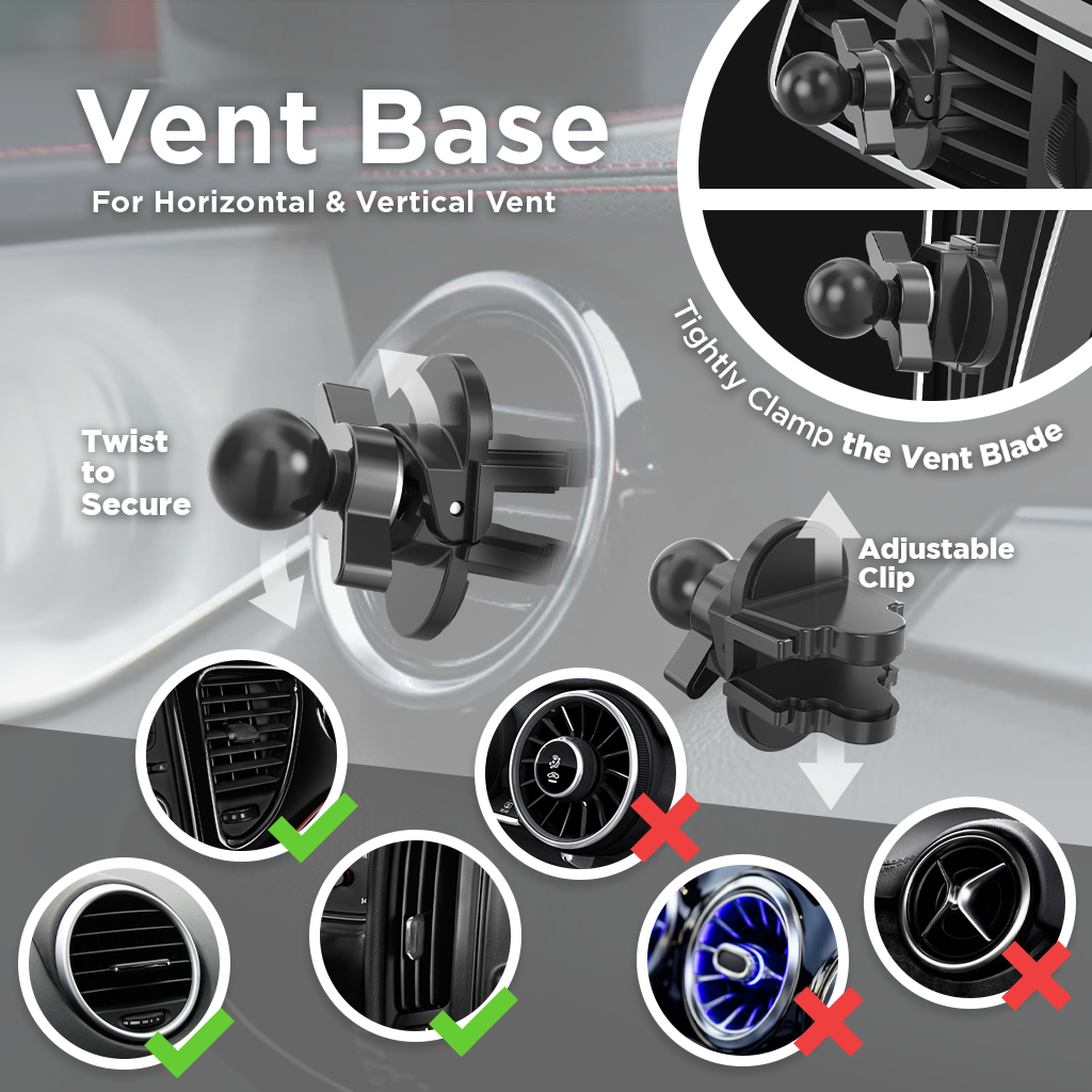 Simpl Cradle Air Vent Mount | Mighty Mount