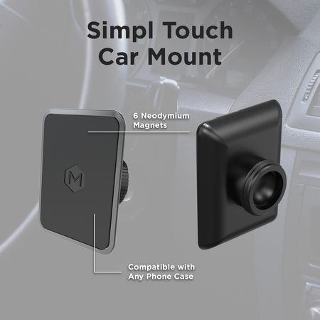 Magnetic Cup Holder Phone Mount - Simpl Touch | Mighty Mount