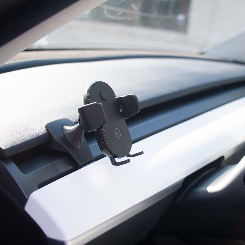 Tesla Car Phone Mount For Model 3 and Y - Grip Cradle | Mighty...