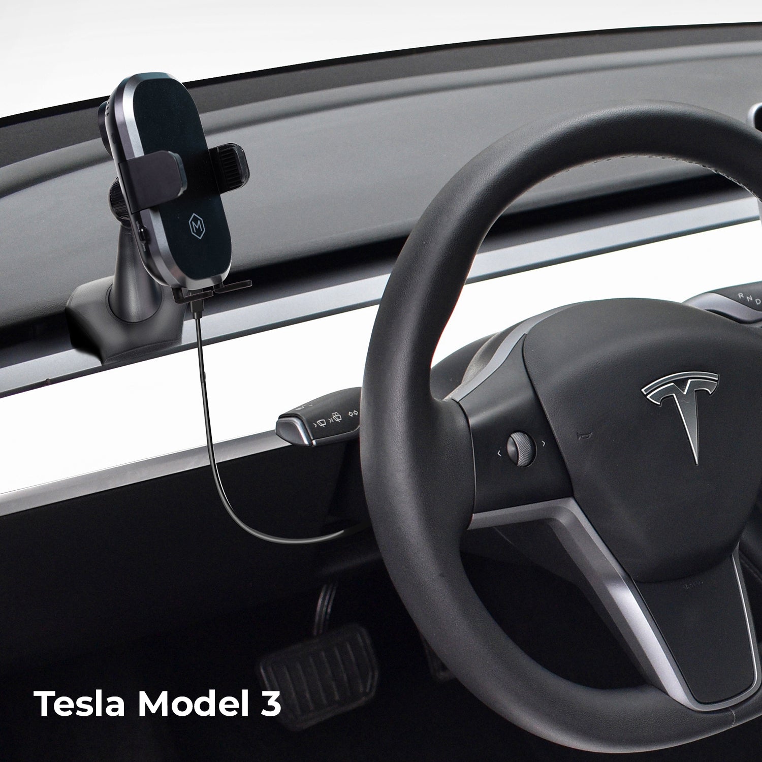 Tesla Wireless Car Charger Mount For Model 3 and Y - Auto Grip...